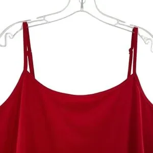 Lane Bryant | Tops | Lane Bryant Red Tank Top | Poshmark